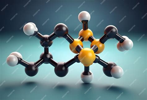 Premium Photo 3d And Flat Models Of Anthracene Molecular Structure
