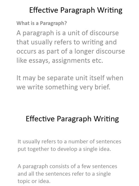 lectures 5 6 on paragraph writing pdf paragraph phonetics