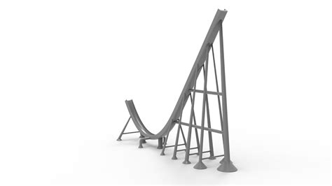 Stl File Curved Ramp 🚧 Obj・3d Printing Idea To Download・cults