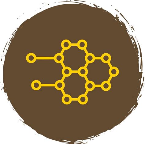 Molecular Structure Vector Icon Design 15334467 Vector Art At Vecteezy