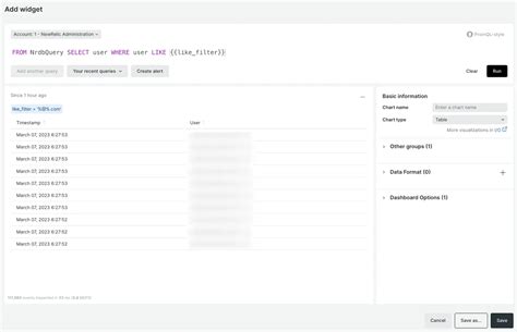 Template Variables Dynamically Filter Dashboards New Relic Documentation