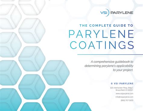 the complete guide to parylene coatings docslib