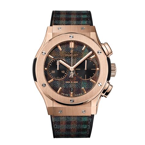 Classic Fusion Chronograph Italia Independent Tartan King Gold Watch
