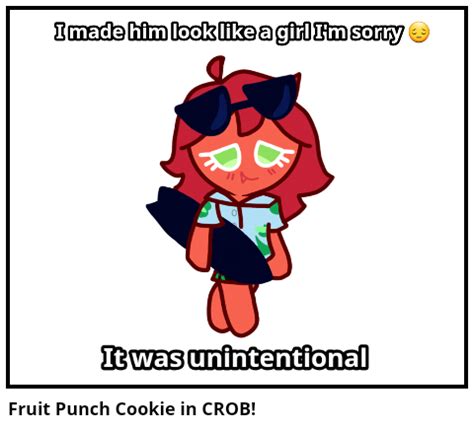 Fruit Punch Cookie In Crob Comic Studio