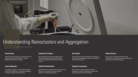 understanding nanoclusters and aggregation ppt sample st ai ss ppt template