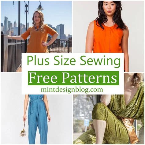 19 Plus Size Sewing Patterns For Beginners Mint Design Blog