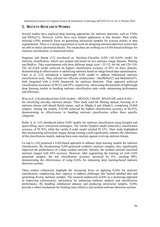 Malware Detection and Classification using Generative Adversarial Network | PDF