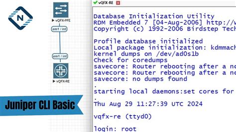 1 juniper cli basic basic labs networkforyou youtube