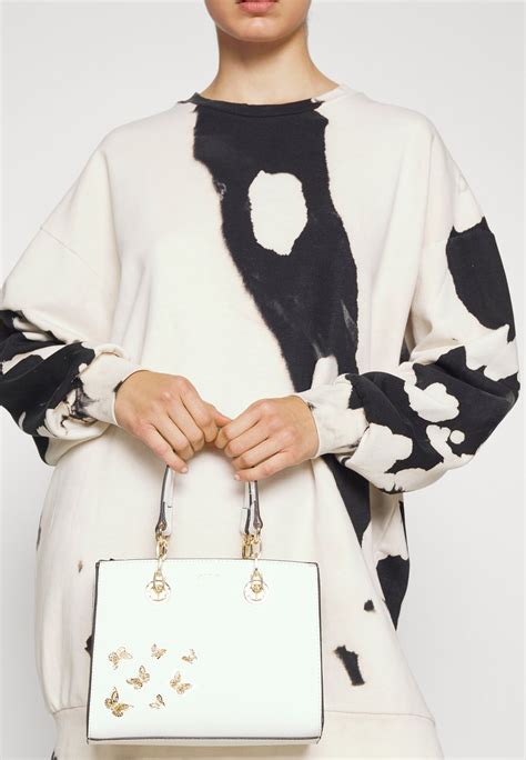 Aldo Pitari Käsilaukku Bright White With Light Gold Coloured