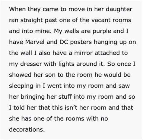 “aita For Telling My Stepmom That I Wont Give Up My Room So Her