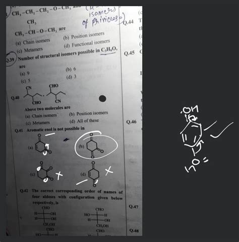 40 cc c n c c o ci ccc c n c c c o above two molecules are filo