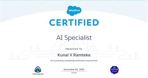 Kunal Ramteke On Linkedin Salesforce Artificialinteligence