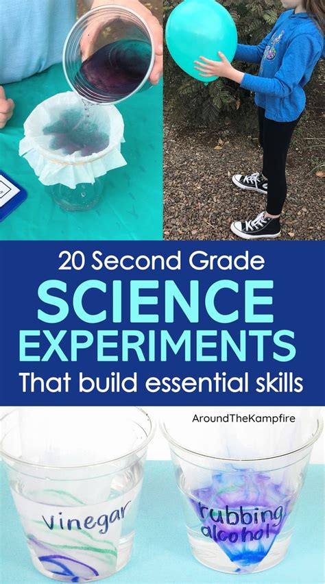20 Second Grade Science Experiments That Build Essential Skills Around The Kampfire Second