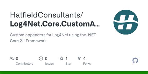 Github Hatfieldconsultantslog4netcorecustomappenders Custom