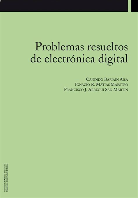 Problemas Resueltos De Electrónica Digital En Epub Pdf Y Mobi Gratis