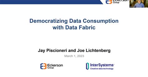 Democratizing Data Consumption With Data Fabric Intersystems