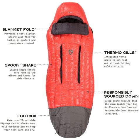 Nemo Equipment Inc Riff 30 Sleeping Bag 30 Degree Down Hike And Camp