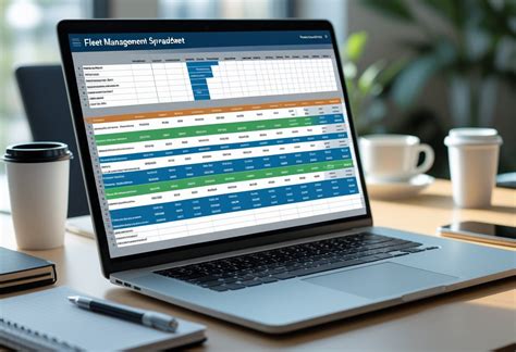 Free Fleet Management Spreadsheet Template For Efficient Vehicle