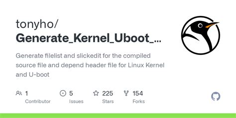 github tonyho generate kernel uboot project foride generate filelist
