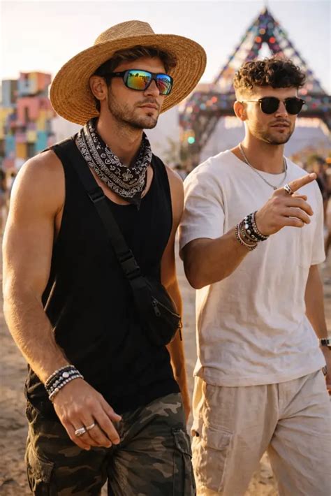 Top 5 Coachella Outfit Ideas For Guys 2026 Festival Fits