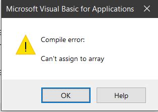 Excel VBA Can A Range Be EXPLICITLY Assigned To An Array Variable Stack Overflow
