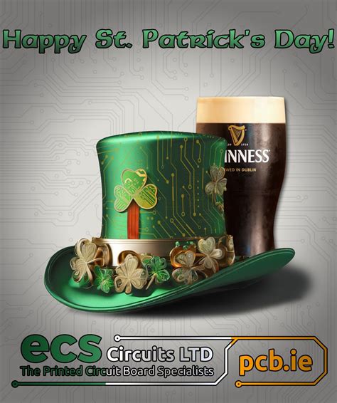 Ecs Circuits Limited On Linkedin Stpatricksday Pcb Pcbdesign