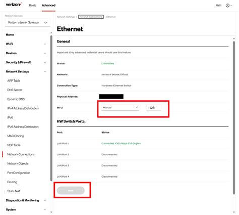 Static Ip Ip Passthrough Fsno21va Mtu Fix Rverizonisp