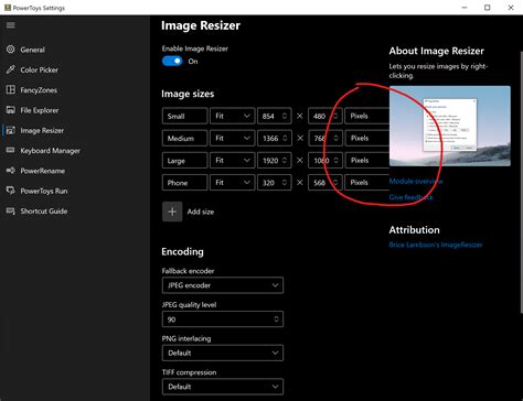 Image Resizer Bug Wrong UI Position When Chang Window Size Issue Microsoft