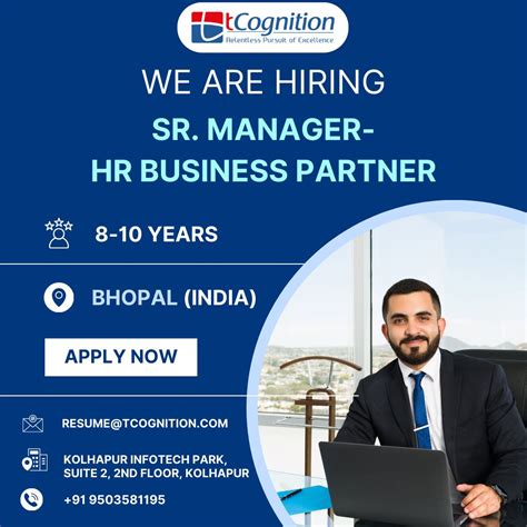 tcognition on linkedin sr manager hr business partner tcognition