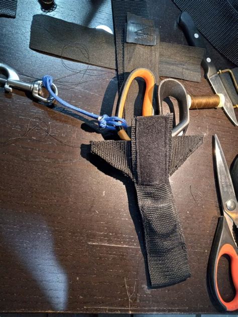 Tutorial Custom Sheath For Shears Other Devices ScubaBoard
