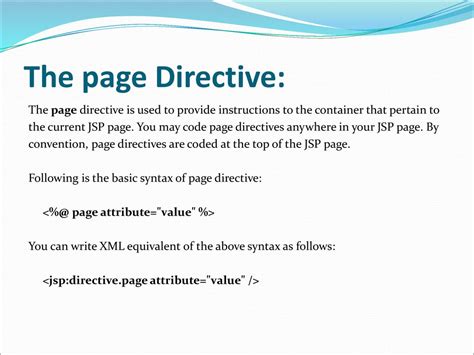JSP Directives Jan Ppt Download