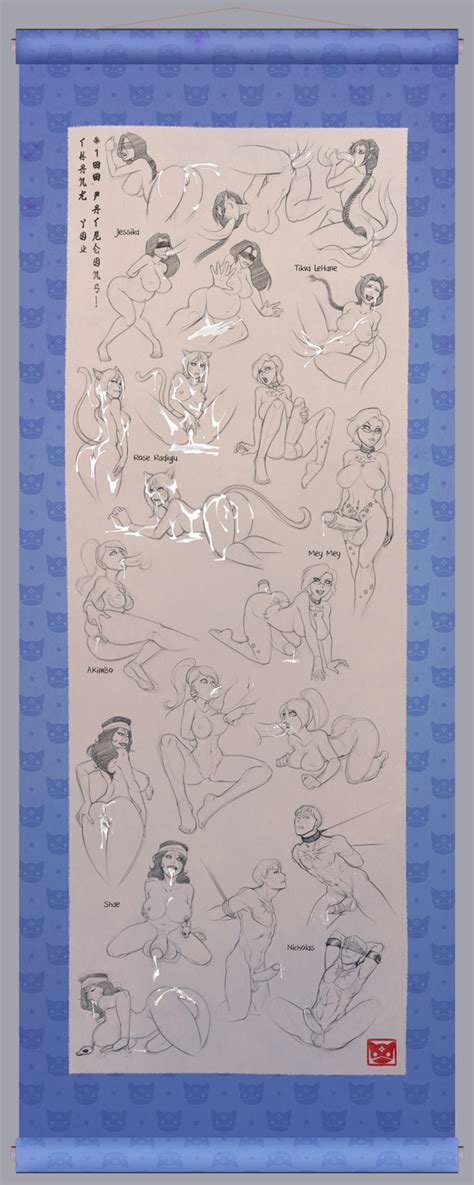 Scroll O Sketches 2 July By Ninjakitty Hentai Foundry