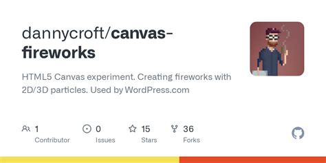 Github Dannycroftcanvas Fireworks Html5 Canvas Experiment Creating