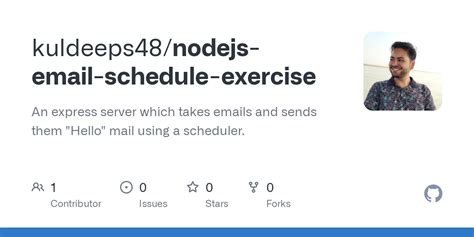 Github Kuldeeps48nodejs Email Schedule Exercise An Express Server