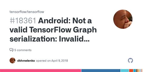 Android Not A Valid TensorFlow Graph Serialization Invalid GraphDef Issue