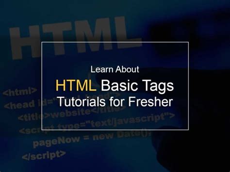learn about html basic tags tutorials for fresher sanjay web designer