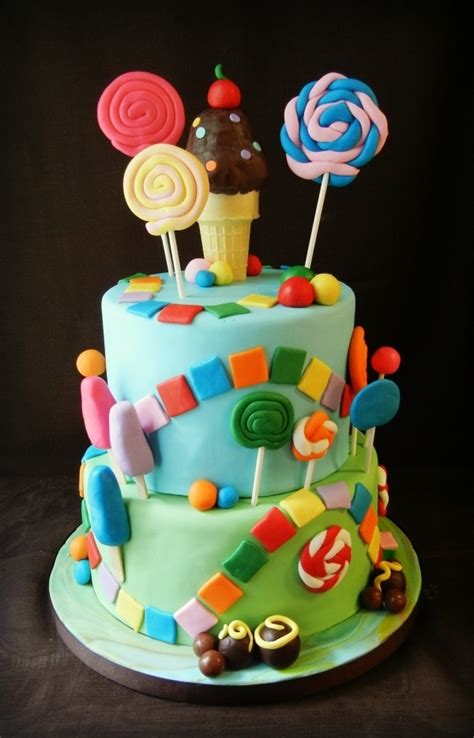 Candy Land Cake Candyland Cake Cake Decorating Celebration Cakes