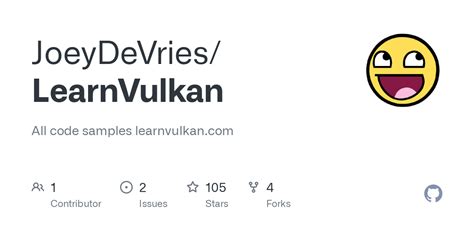 GitHub JoeyDeVries LearnVulkan All Code Samples Learnvulkan