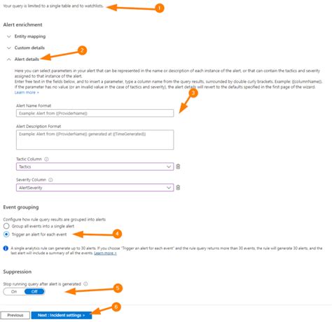 sentinel and log analytics how to create incidents to test with part