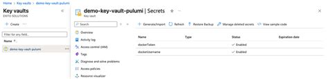 Deploy A Dockerized Python Todo App To Azure Container Apps Using Pulumi And Azure Key Vault