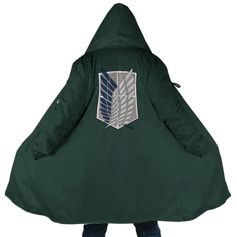 Scouting Regiment Attack On Titan Dream Cloak Coat Otaku Treasure