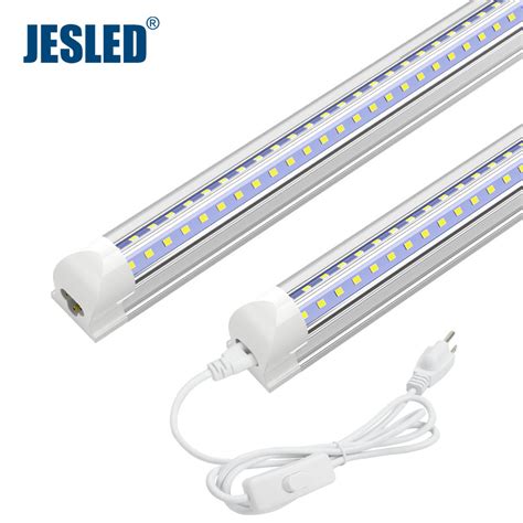 Jesled High Output V Shape Integrated T8 Led Tube Light Fixture With