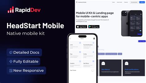 Native UI Mobile Kit Template Bubble