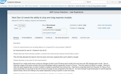 Concur Expense Reports Calendar View Sap Concur Community
