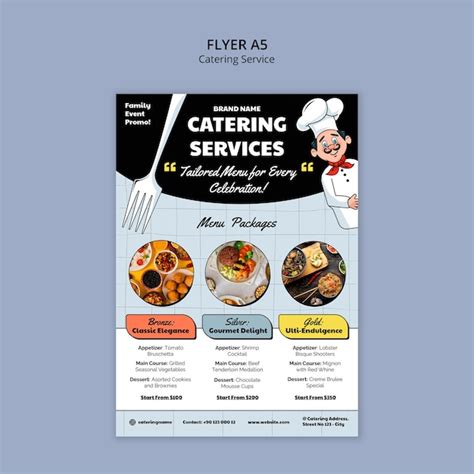 Catering Services Flyer Psd High Quality Free Psd Templates For Download