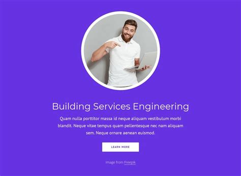 building services engineering css template by nicepage