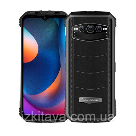 Защищенный Смартфон Doogee S100 12/256Gb Black Night Vision Мощный ...