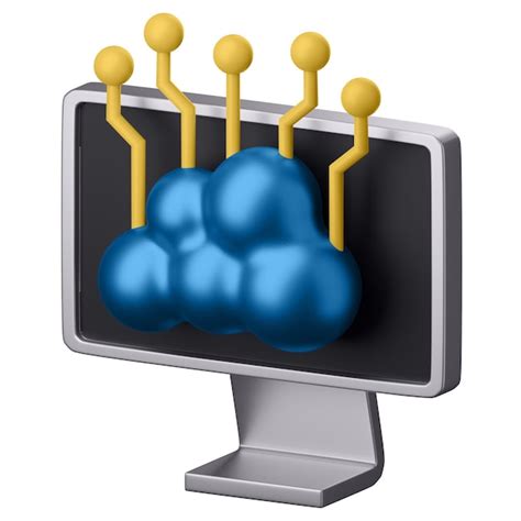 Premium Psd 3d Edge Computing