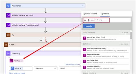 Azure Logic Apps Retrieving The Exception Details Of An Action Group