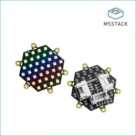 M5stack Neohex Unit Ws2812 Rgb Led Matrix M5stack A045 B